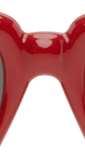 LOEWE - Red Inflated Sunglasses