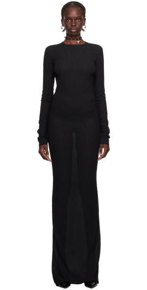 Ludovic de Saint Sernin - Black Simple Maxi Dress