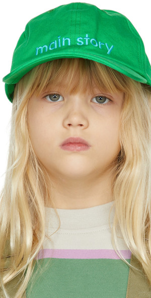 Main Story - Kids Tan Logo Cap