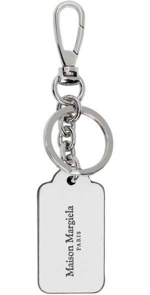 Maison Margiela - Black & White Four Stitches Keychain