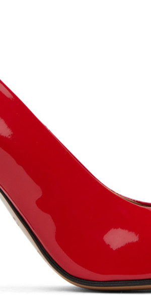 Maison Margiela - Red Tabi Patent Heels