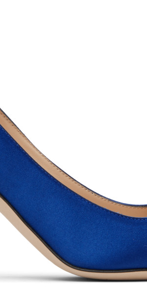 Manolo Blahnik - Blue Hangisi Heels