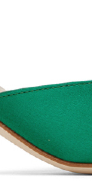 Manolo Blahnik - Green Hangisimu 50 Mules