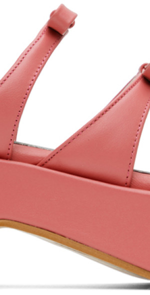 Marge Sherwood - Pink Ribbon Sandals