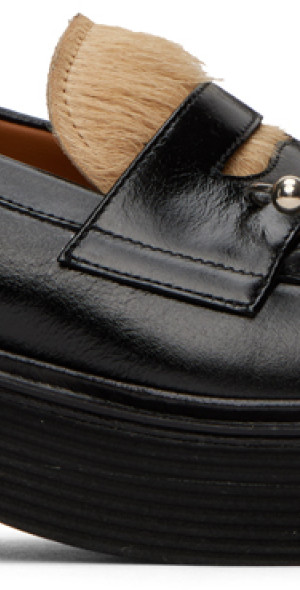 Marni - Black Shiny Loafers