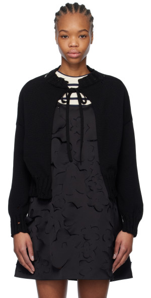Marni - Black Worn Ribs Sweater