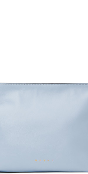 Marni - Blue & Burgundy Museo Pouch