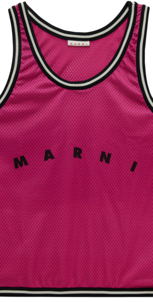 Marni - Pink Basket Tank Top Tote