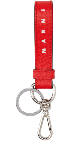 Marni - Red Logo Keychain