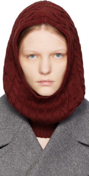 Max Mara Leisure - Red Baruffa Balaclava