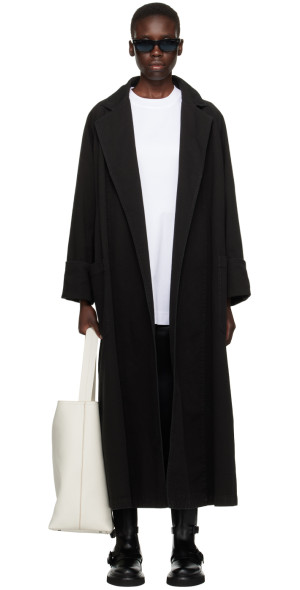 Max Mara - Black Capo Denim Coat