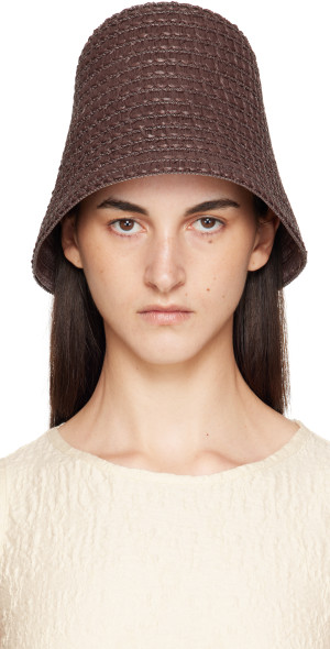 Max Mara - Brown Wainer Beach Hat