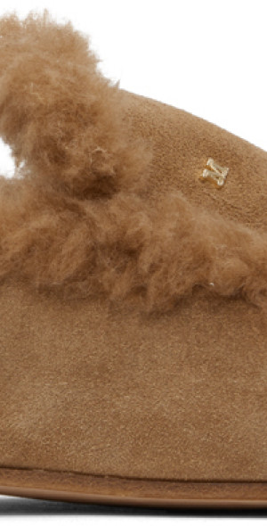 Max Mara - Tan Mayerc Mules
