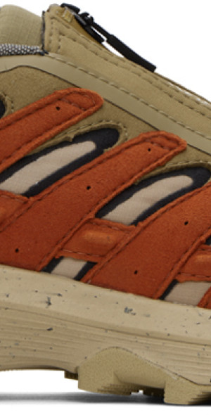 Merrell 1TRL - Green & Orange Moab Speed Zip GTX Sneakers