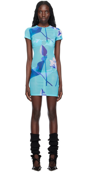 Miaou - Blue Billie Minidress