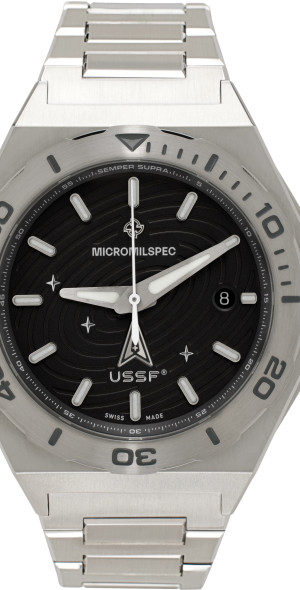 MICROMILSPEC - Silver USSF Edition Space Force Watch