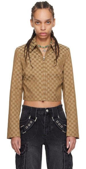 MISBHV - Beige Monogram Jacket