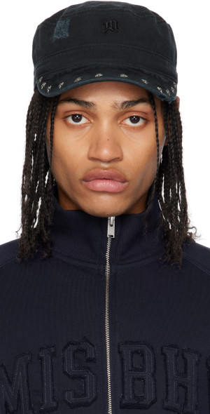 MISBHV - Black Studded Military Cap