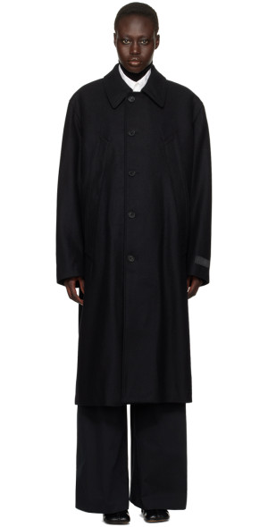 MM6 Maison Margiela - Black Wool Coat
