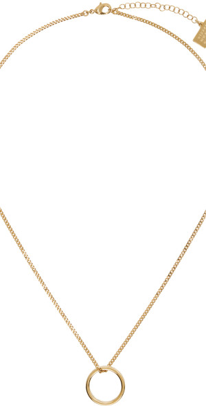 MM6 Maison Margiela - Gold Minimal Logo Necklace