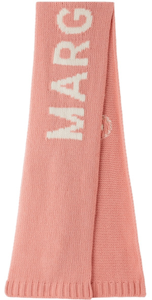 MM6 Maison Margiela - Kids Pink Logo Scarf