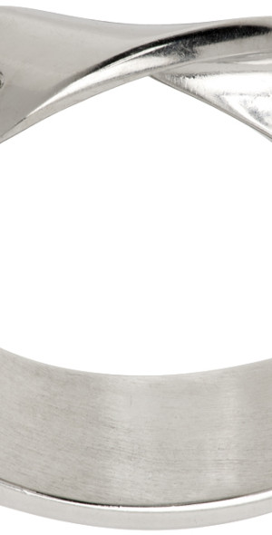 MM6 Maison Margiela - Silver Twisted Ring