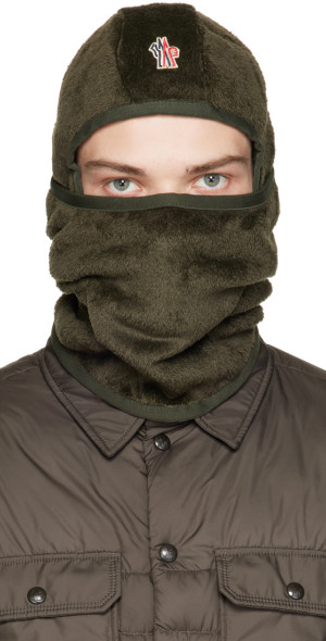 Moncler Grenoble - Green Monogram Balaclava