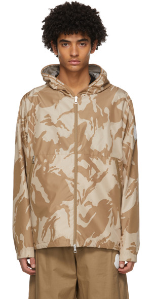 Moncler - Beige Camo Chardon Jacket