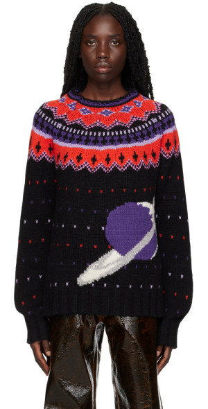 MSGM - Black Space Sweater