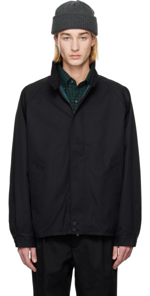 nanamica - Black GORE-TEX Crew Jacket
