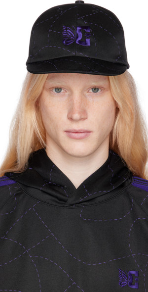 NEEDLES - Black DC Edition Baseball Cap