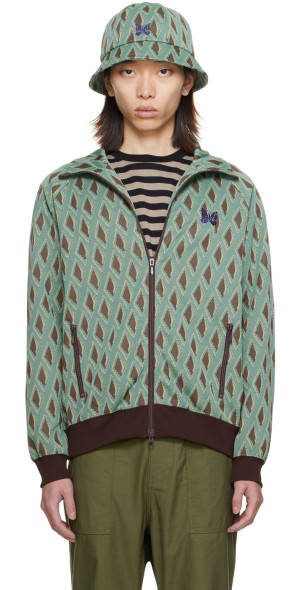 NEEDLES - Blue Jacquard Track Jacket