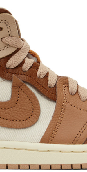 Nike Jordan - Beige & Brown Air Jordan 1 High MM Sneakers