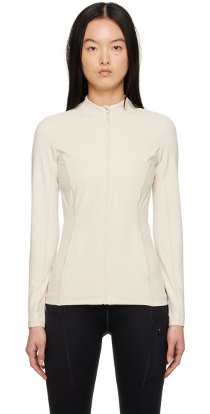 Nike - Beige Yoga Luxe Jacket