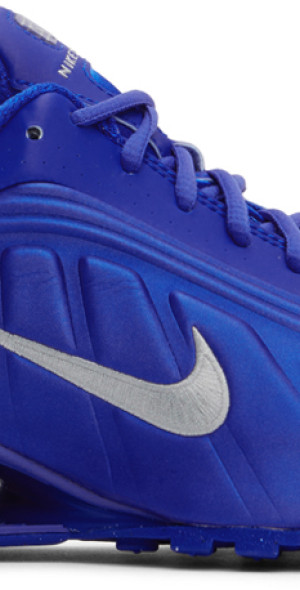Nike - Blue & Silver Shox R4 Sneakers