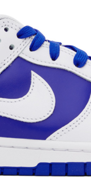 Nike - Blue & White Dunk Low Sneakers