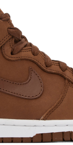 Nike - Brown Dunk Premium High Sneakers