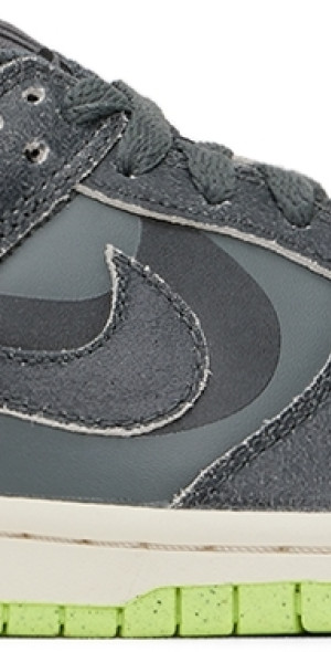 Nike - Kids Gray Dunk Low Big Kids Sneakers