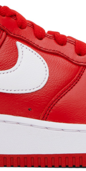 Nike - Red Air Force 1 Retro Sneakers