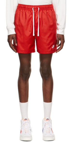 Nike - Red Polyester Shorts