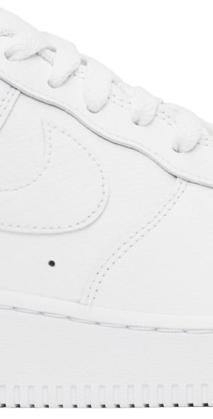 Nike - White Air Force 1 '07 Texture Sneakers