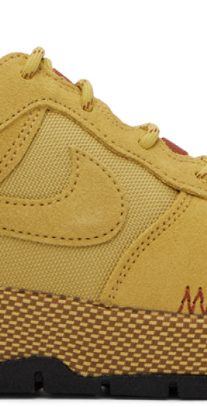 Nike - Yellow Air Force 1 Wild Sneakers