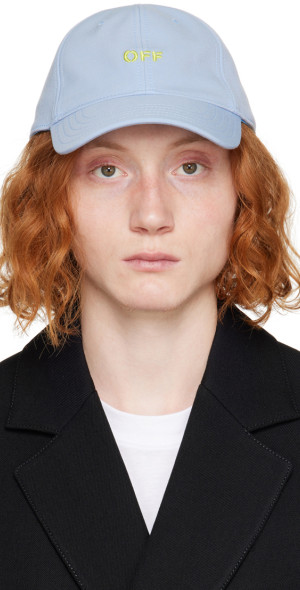 Off-White - Blue Stamp Cap