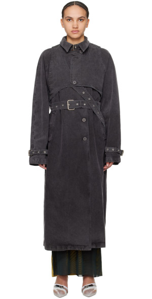 Ottolinger - Black Belted Trench coat