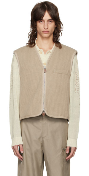 OUR LEGACY - Beige Top Vest