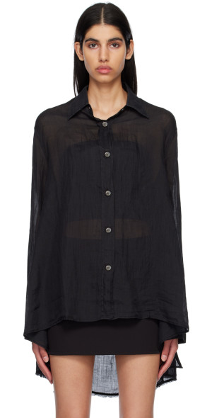 Our Legacy - Black Backless Liner Shirt
