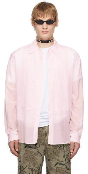 OUR LEGACY - Pink Adorn Shirt