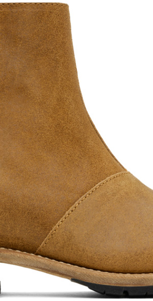 OUR LEGACY - Tan Engine Boots