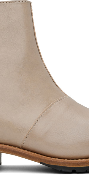 OUR LEGACY - Taupe Engine Boots