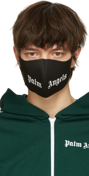 Palm Angels - Black Logo Mask